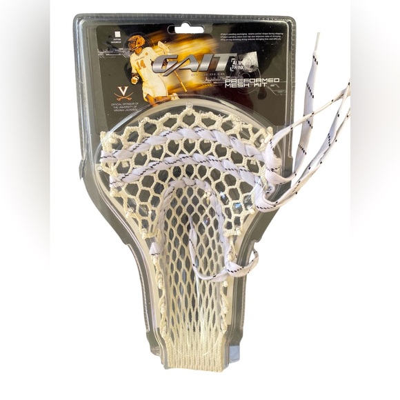 Games | New Gait Head Pre Formed Pocket Stringing Kit Lacrosse | Poshmark